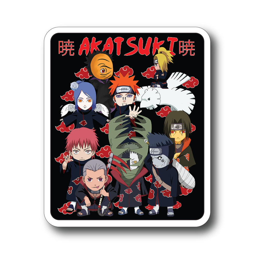 Akatsuki Team Sticker – Namaste Broz